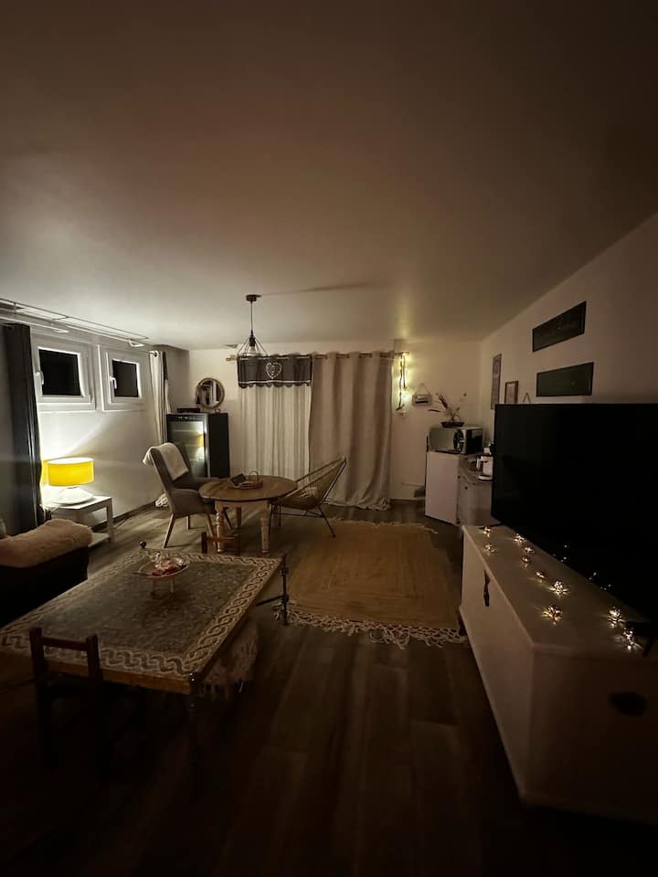 Maison Chaleureuse Avec Terrasse Privée - Mions