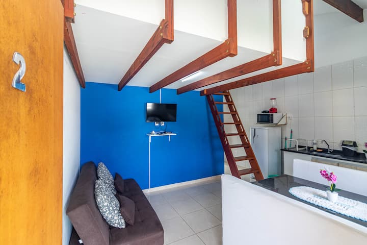 Loft Azul Do Horizonte • 15 Min Trindade Elegante - Trindade