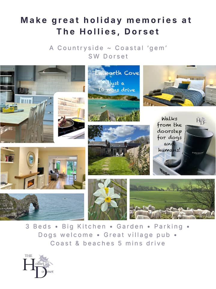 ‘The Hollies, Dorset’ A Countryside-coastal ‘Gem’ - Dorset