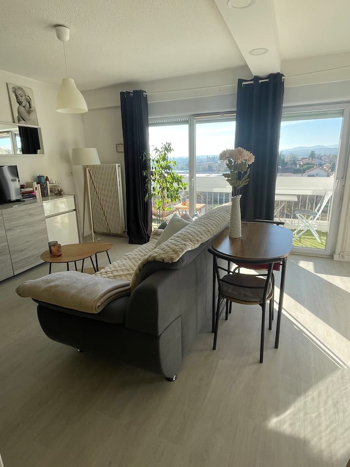 Studio Cocoon à 5mn De L'a40 Sortie Mâcon Sud - Mâcon