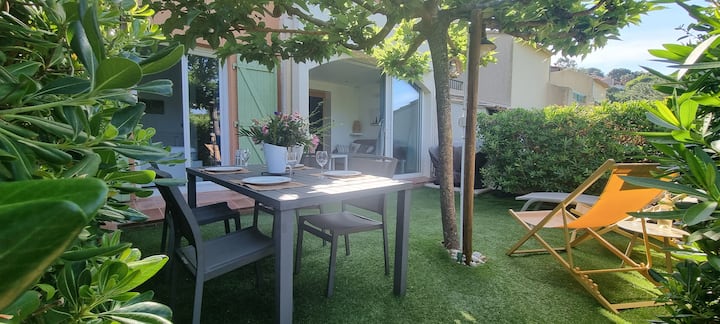 Confortable T2 Avec Jardin, Lumineux Et Au Calme. - Le Lavandou