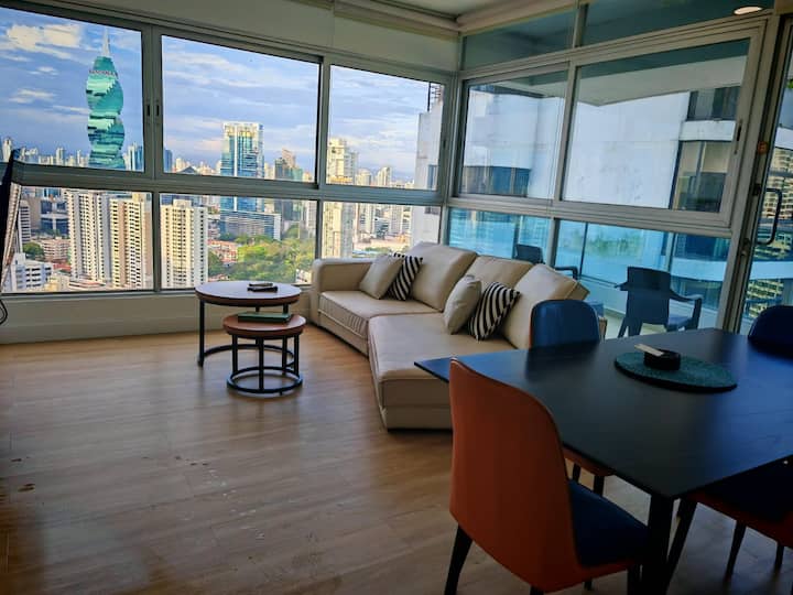Beutiful High Floor Apartment In The Best Location - Ciudad de Panamá