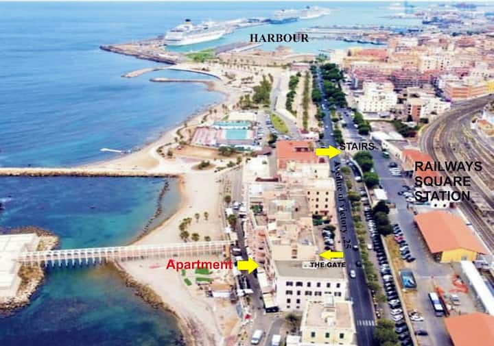 Suite Beachfront Near The Railway Station And Port - Civitavecchia