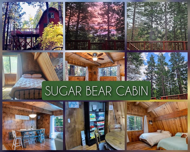 Adorable Sugar Bear Your Lake Cabin-5 Min-lake-fun - Dodge Ridge, CA