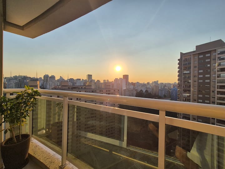 Parque Augusta Máximo Conforto Com Varanda - São Paulo