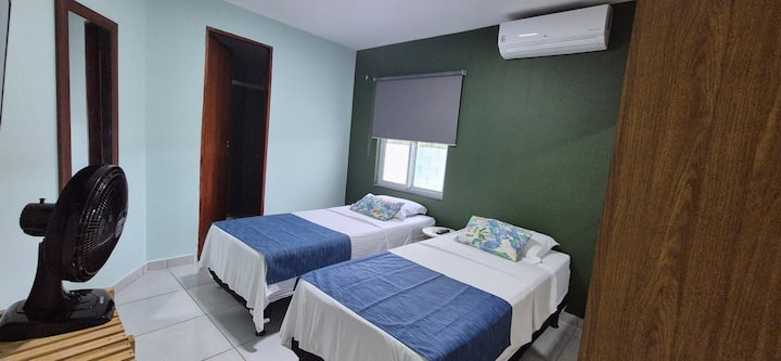 Apart, Av Aguanambi, Ar Condicionado. - Fortaleza