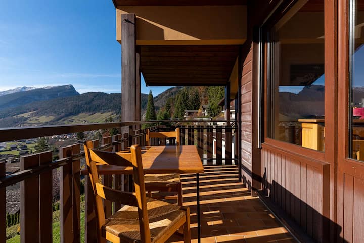 Millepertuis C36 Cda : Charmant Appartement Avec V - Le Grand-Bornand