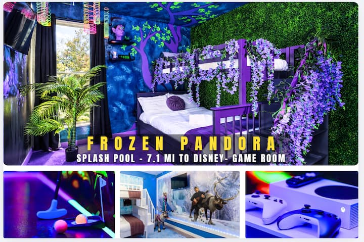 Disney Retreat W/ Private Splash Pool + Game Room - Kissimmee
