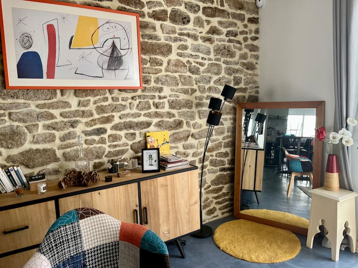 Agréable Maison De Ville Avec Terrasse Au Soleil - Auray