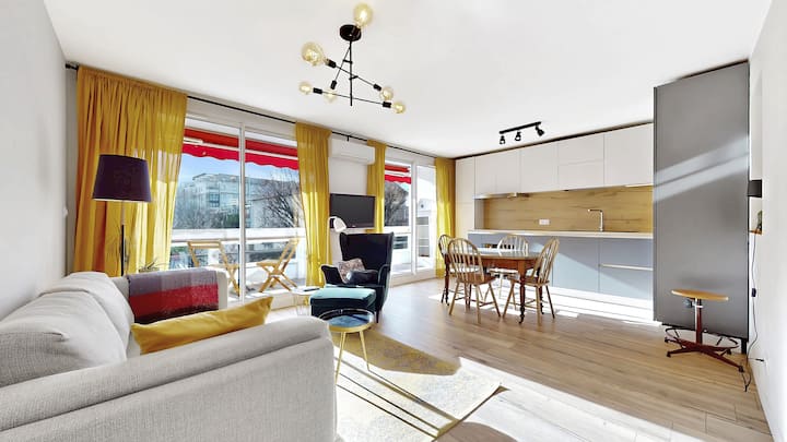 Chaleureux Appartement Au Calme Avec Parking - Lyon