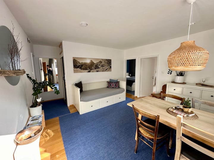 Ideal Gelegene Stilvolle Wohnung Mit Bergblick - Garmisch-Partenkirchen