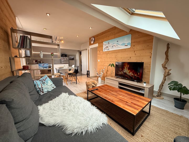 Le Ski Lodge - T2 éLégant - Proche Lac & Stations - Aix-les-Bains