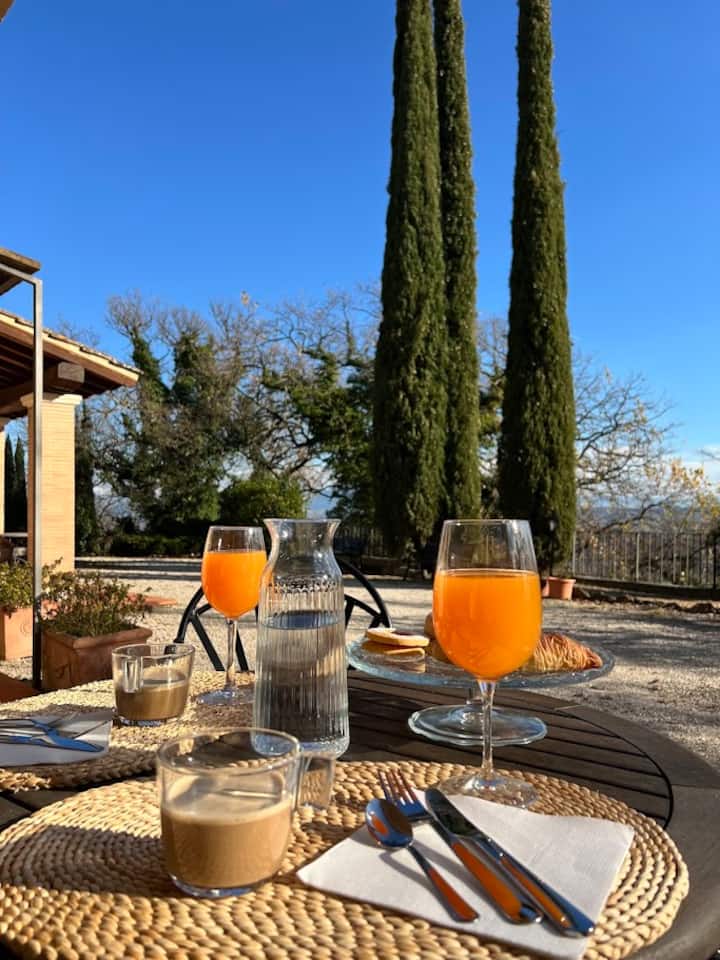 Casa Ulivi Ap. 8 Pax With Pool In Villa Le Morre - 翁布里亞