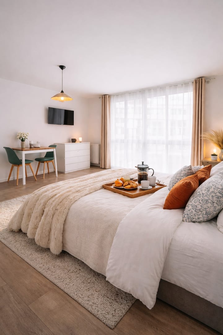 Studio Chic & Lumineux Paris - La Défense - Argenteuil