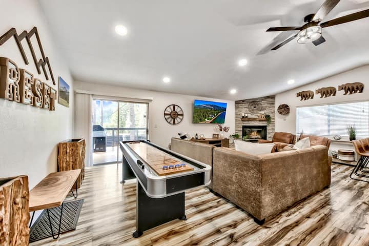 Tahoe Reset - Ac, Hot Tub, Shuffleboard, Pet - Fallen Leaf, CA