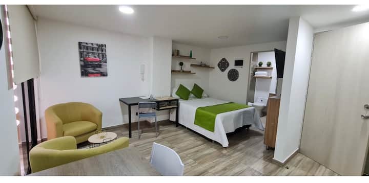 Apto Laureles/ Plaza Mayor/estadio Wifi Y Acogedor - Medellín