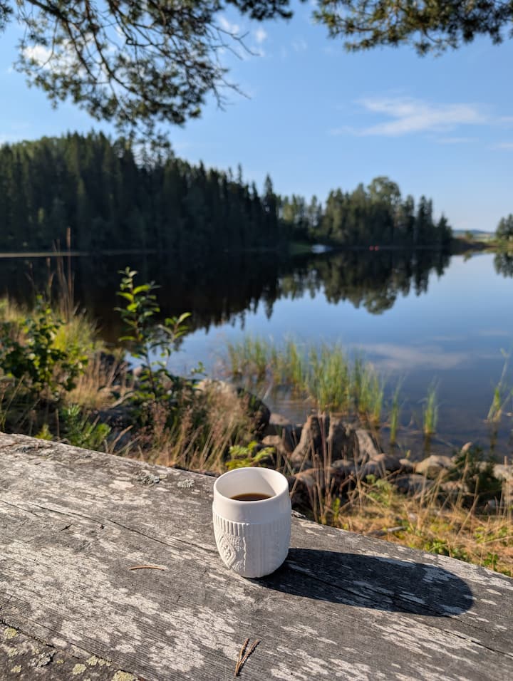 Idyllisk Og Fredelig Beliggenhet Ved Innsjø - Norway