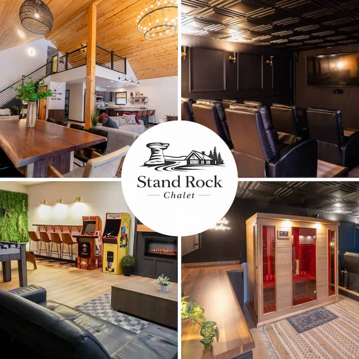 16 Ppl | Sauna. Theater. Games. Spa Bath & More - Wisconsin Dells, WI