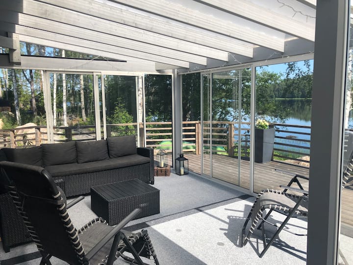 Idyllic Cottage "Keloranta" By A Peaceful Lake - Juva