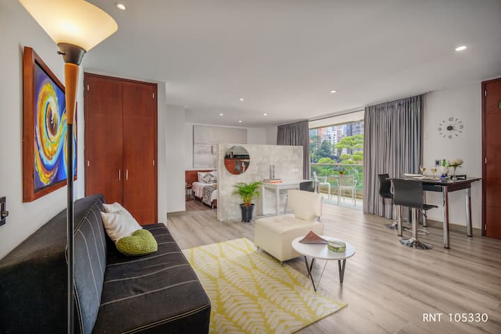 Loft In El Poblado! Pool&turkish &Coworking. 350mb - Medellín