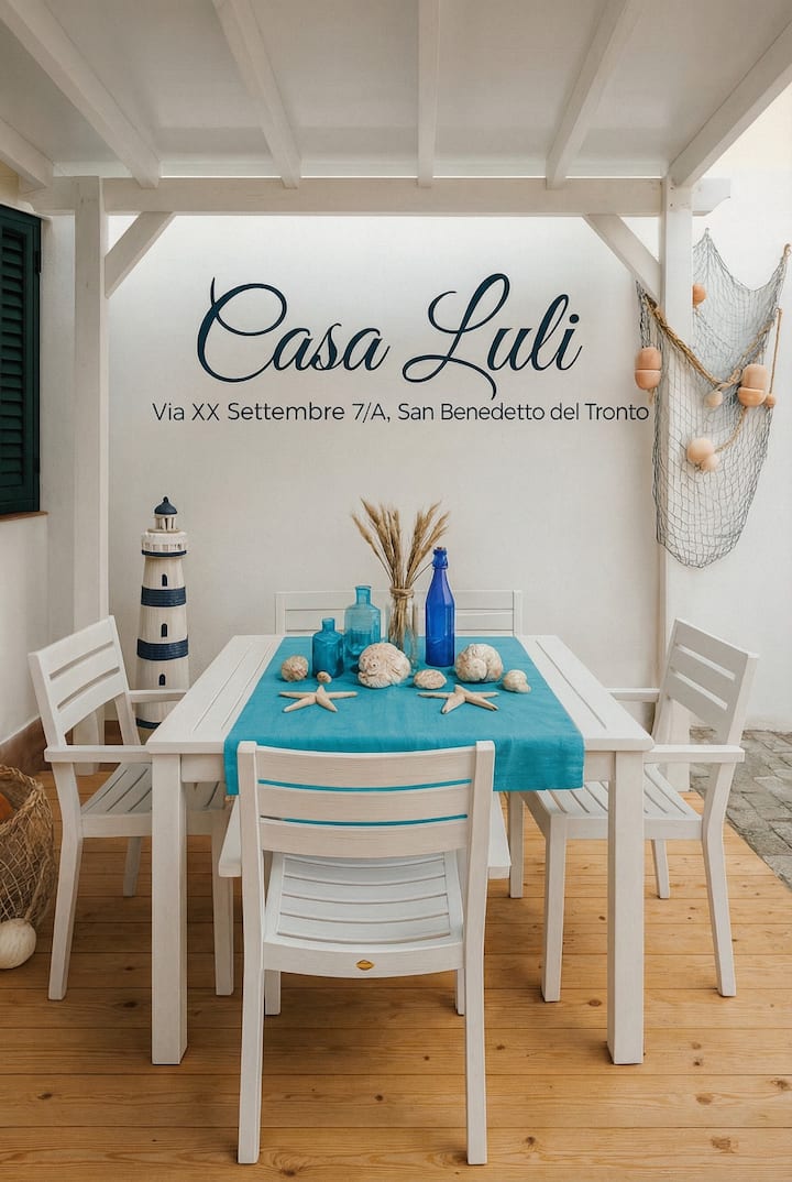 Casa Luli Corte Privata In Centro, Vicino Al Mare - San Benedetto del Tronto