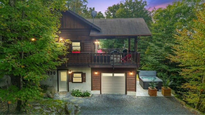 Le Chalet Laperle On Mountain /Spa - Sainte-Agathe-des-Monts