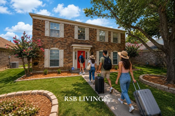 Luxury 5br Home W/pool Ideal For Families & Groups - Grand Prairie, TX