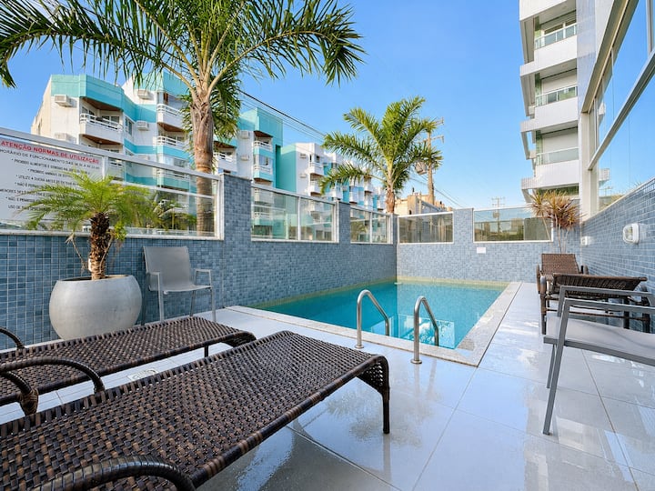 200 M Da Praia | Piscina, Churrasqueira E Garagem - Florianópolis