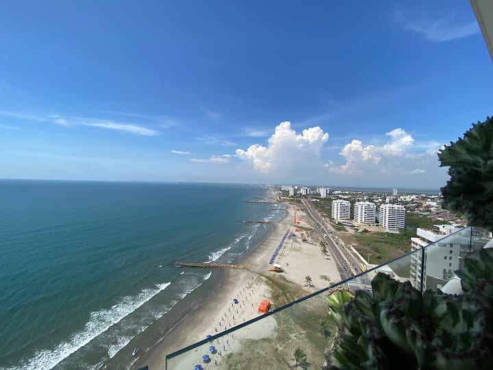 Verano Frente Al Mar, Vista, Pool,gim, Jacuzzi - Cartagena
