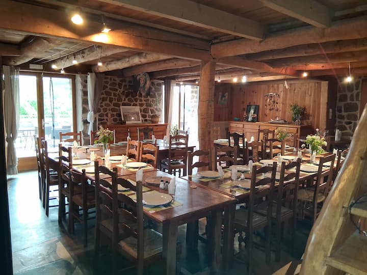 Ferme De Vovady : Gîte 14 "Les Sabots Réunis " - Saint-Bonnet-le-Froid