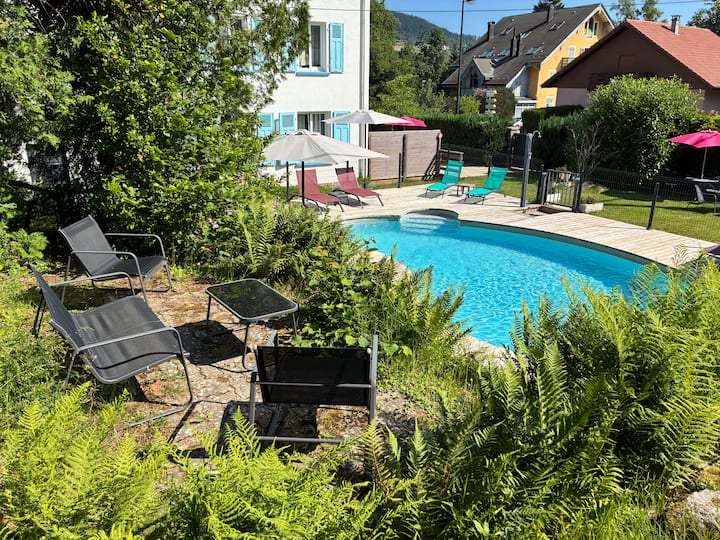 Appart (éQuipé Pmr) 100m Lac, Terrasse, Piscine - Xonrupt-Longemer