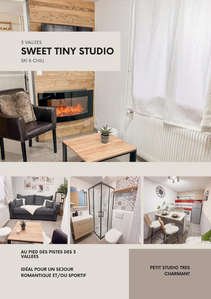 Sweet Tiny Studio - 3 Vallée - Ski - Petit Studio - Méribel