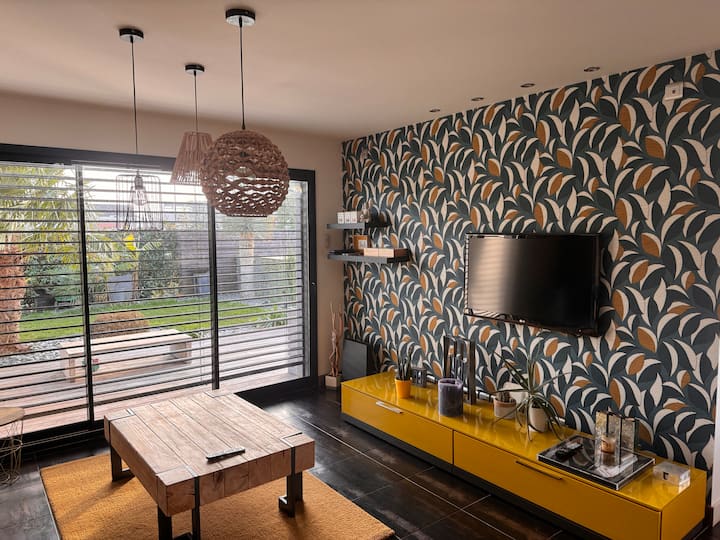 Jolie Maison Avec Piscine Et Spa - La Guerche-de-Bretagne