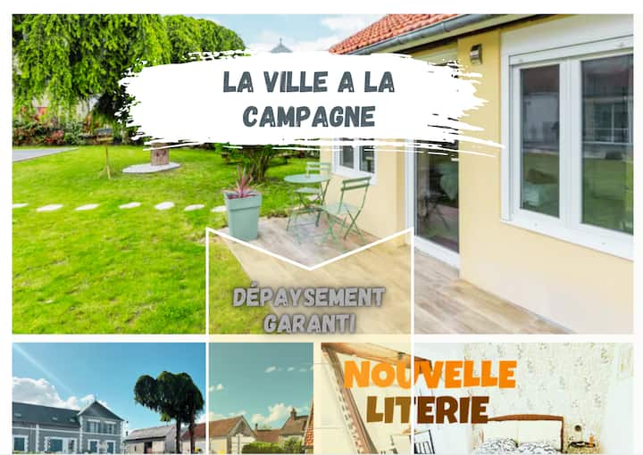 Stnahome60110 Bucolique & Cosy Studio - Méru