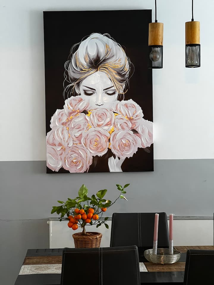Apartment Rumble In The Jungle With Event Lounge - Eltville