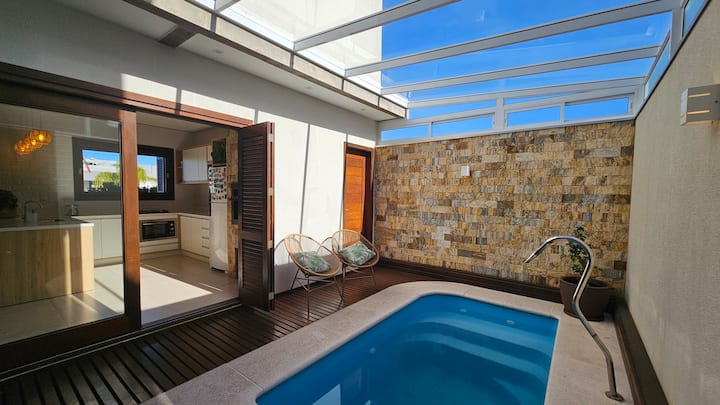 Casa Grande, Piscina Coberta E 3 Suítes - Torres