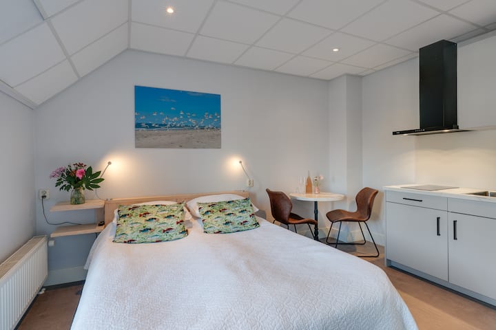 Kleine Studio Met Balkon Vlak Aan Het Strand - Bergen, Netherlands