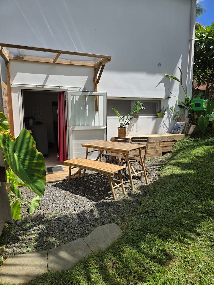 La Petite Kaz Avec Son Jardin Verdoyant ! - Saint Pierre