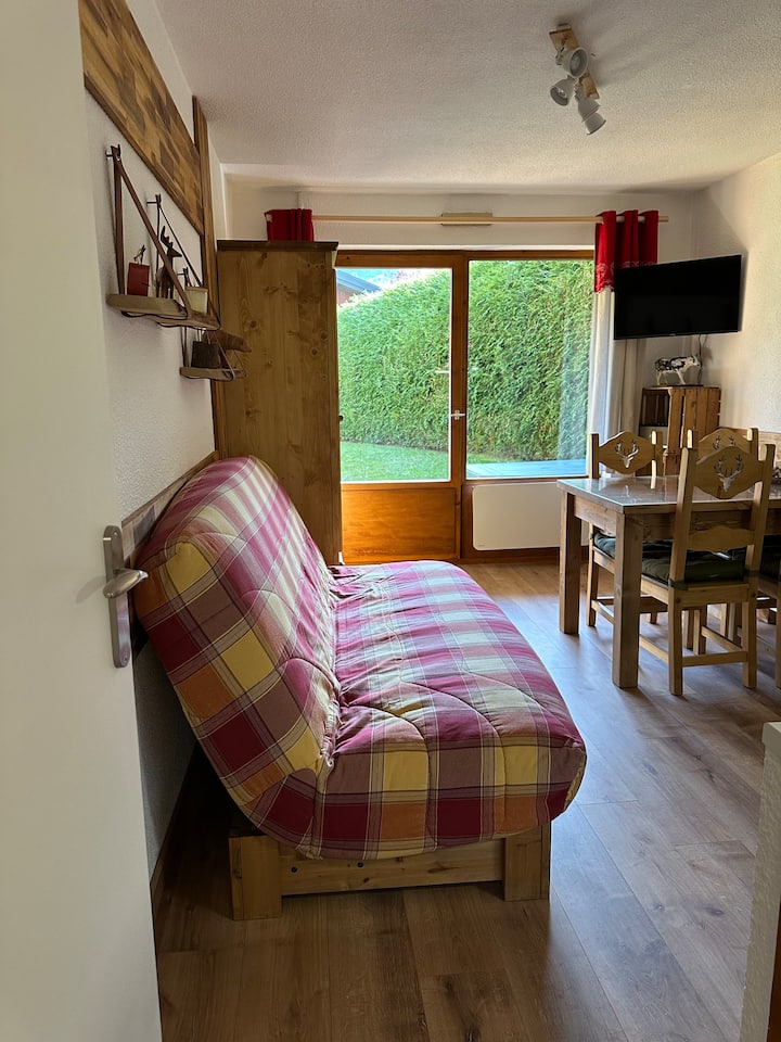 Petit Appartement De Plain-pied Ensoleillé Refait - Praz-sur-Arly