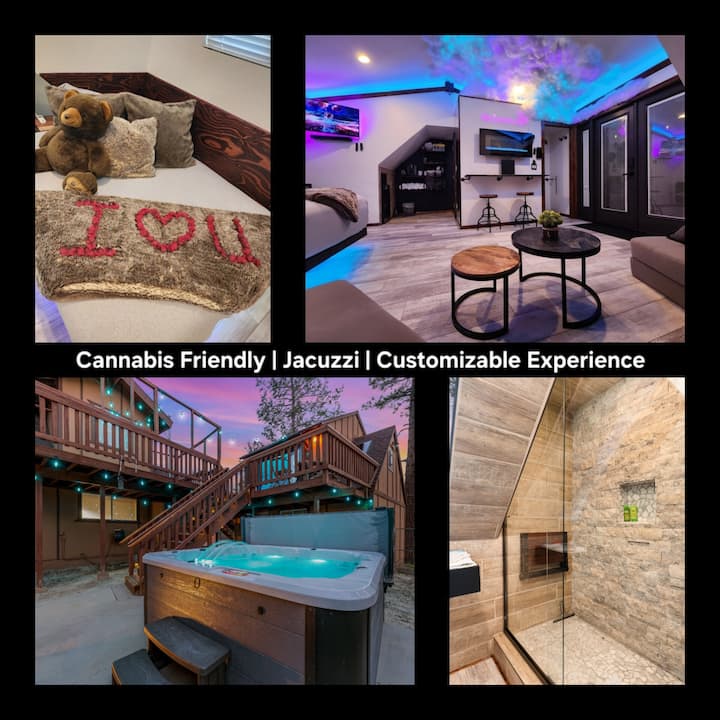 Cannabis Friendly! Private Hot Tub! Chill Vibes! - Big Bear, CA
