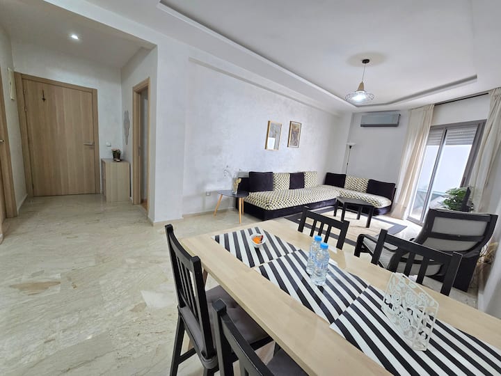 Cosy Appart 5min Plage(calm Wifi Aircond Parking) - Mohammédia