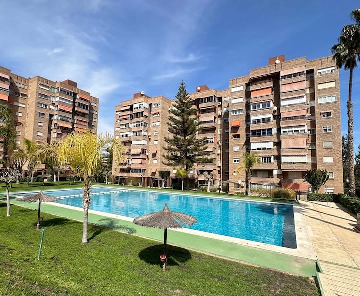 Playa San Juan Aire Acondicionado Piscina Parking - Alicante