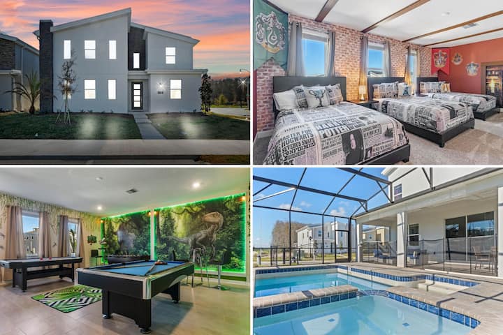9 Bedrooms/ 5 Bathrooms Storey Lake (4396 Qs) - Lake Buena Vista, FL