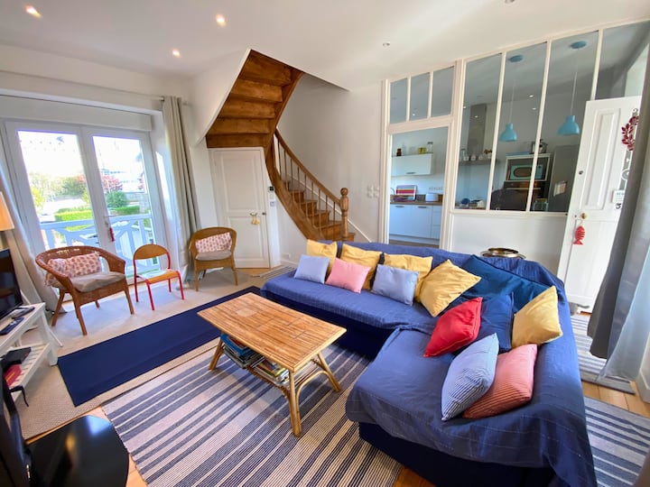 Maison 6 P.,100 M Plage, Tout à Pied, Jardin, Wifi - Côtes-d'Armor