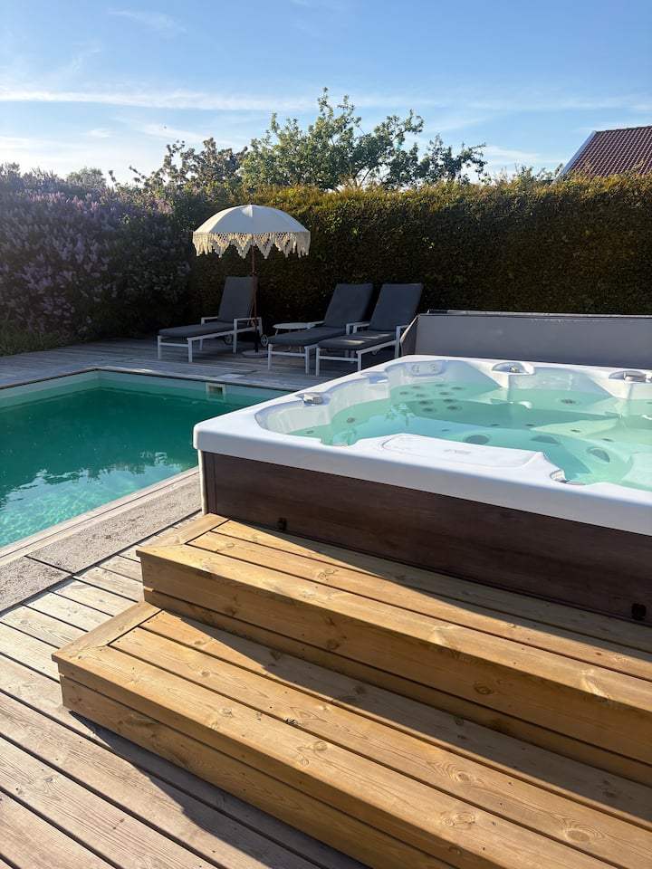Poolvilla 200 M Från Vattnet - Malmö