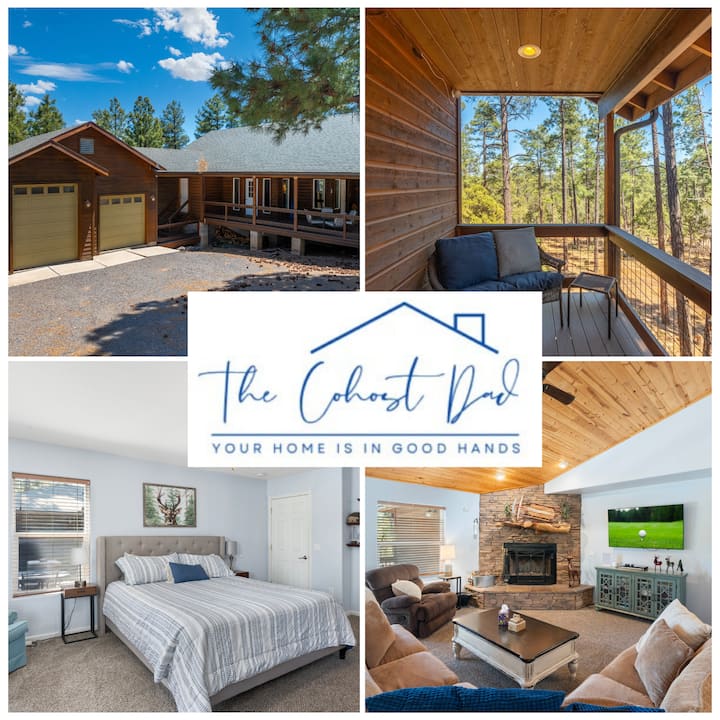 Modern Rustic Cabin | Family Friendly In White Mts - Show Low, AZ