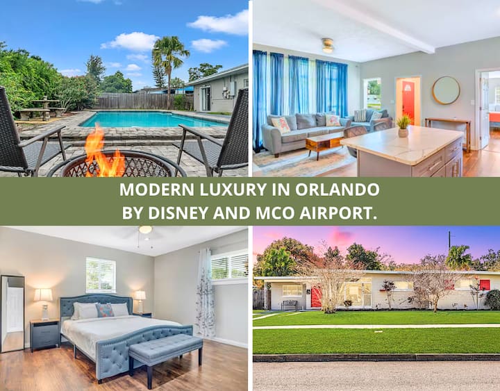 Pet-friendly Luxury With Pool Near Orlando Airport - Orlando, FL