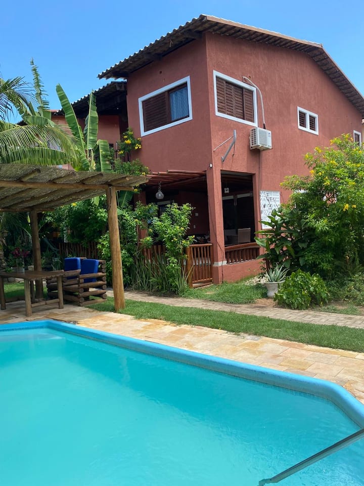 Chalé Gostoso(condomínio Fechado, Pé Na Areia) - São Miguel do Gostoso