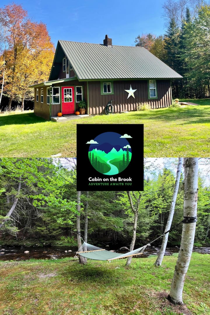 Cabin On A Brook Near The White Mountains - Vermont