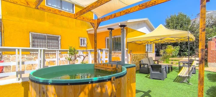 Casa De Playa Con Tinaja Caliente Escapada Relax - Quintero